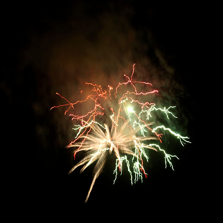 lightning fireworks | Supersonic Man